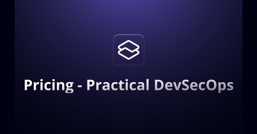 Pricing Practical Devsecops